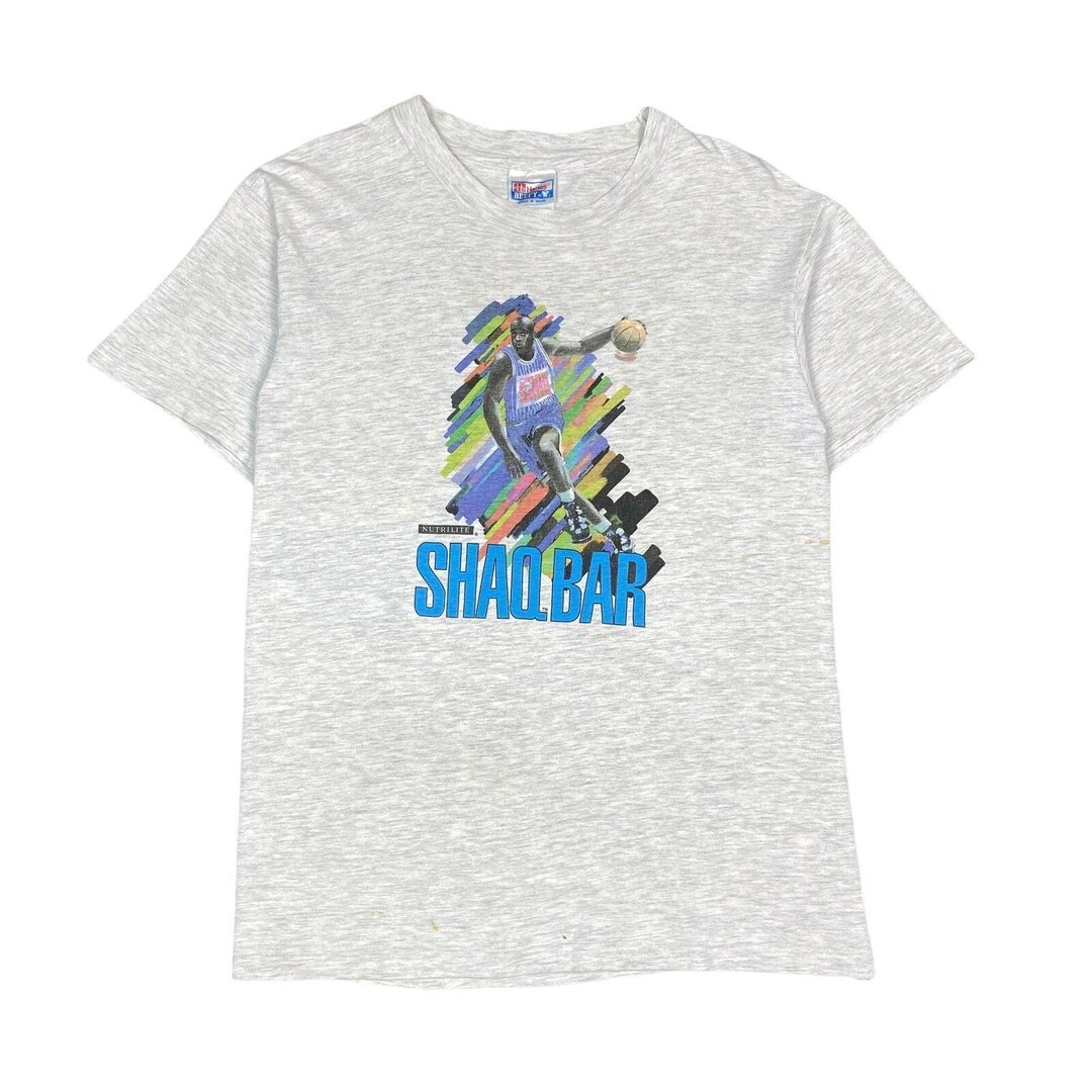 Shaquille Oneal Nutrilite Gray Shaq Bar T-shirt - Etsy