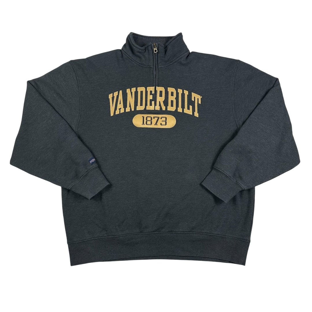 Vintage Vanderbilt University Sweatshirt Jansport 1/4 Zip - Etsy