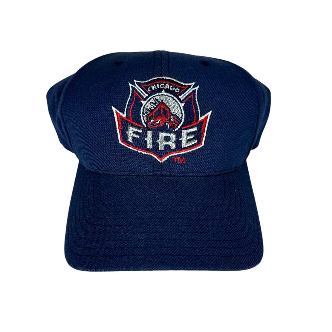 Vintage Chicago Fire Hat American Needle MLS Snapback - Etsy
