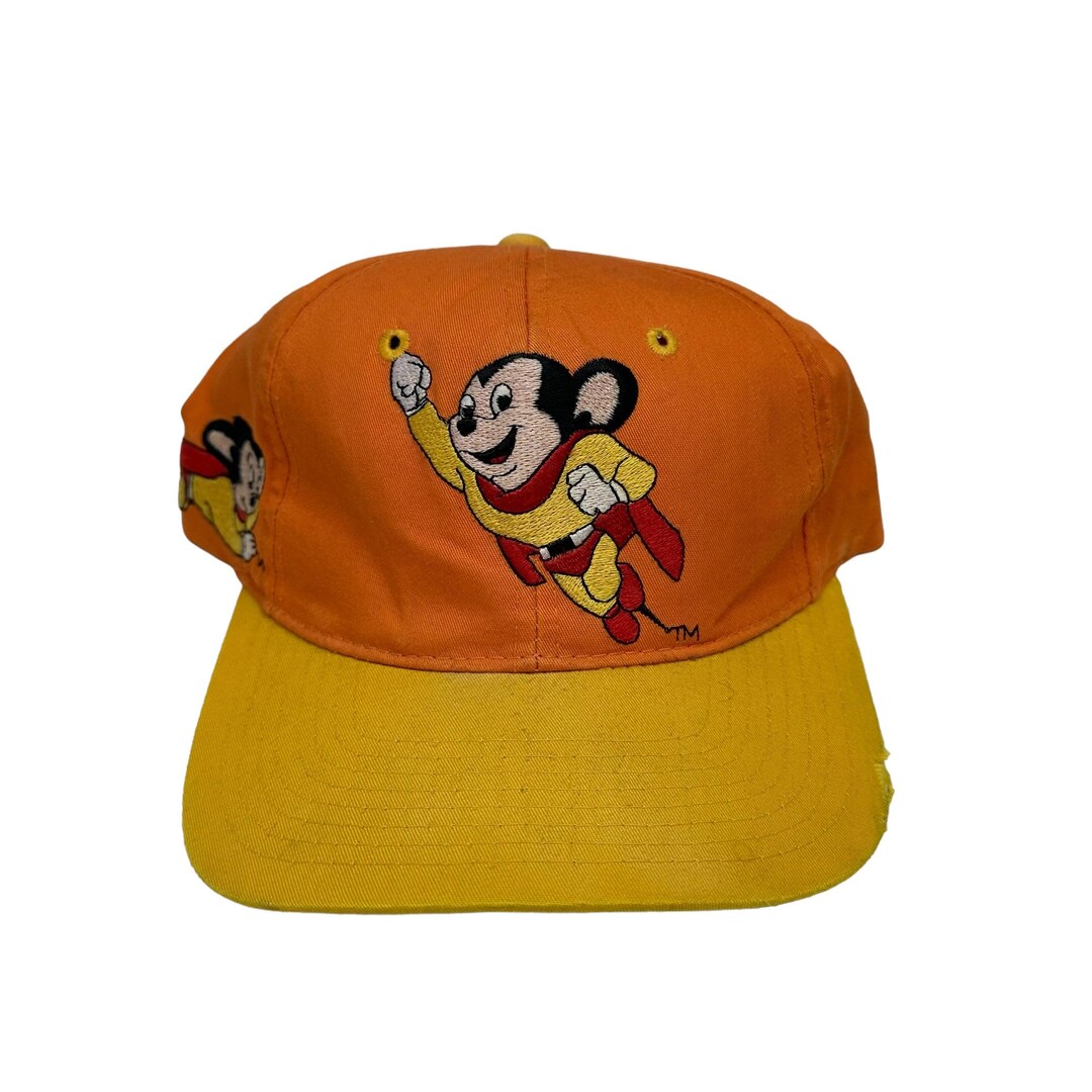 Vintage Mighty Mouse Orange American Needle Block Head Snap Back Hat - Etsy