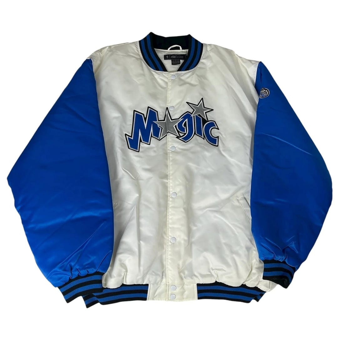 Vintage Orlando Magic Jacket NBA Satin Varsity - Etsy