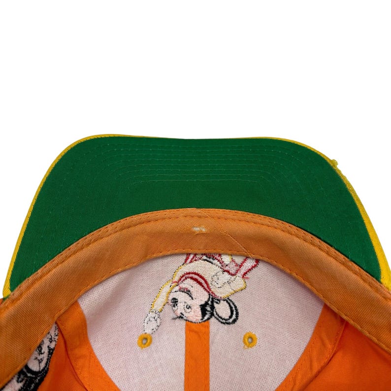 Vintage Mighty Mouse Orange American Needle Block Head Snap Back Hat - Etsy