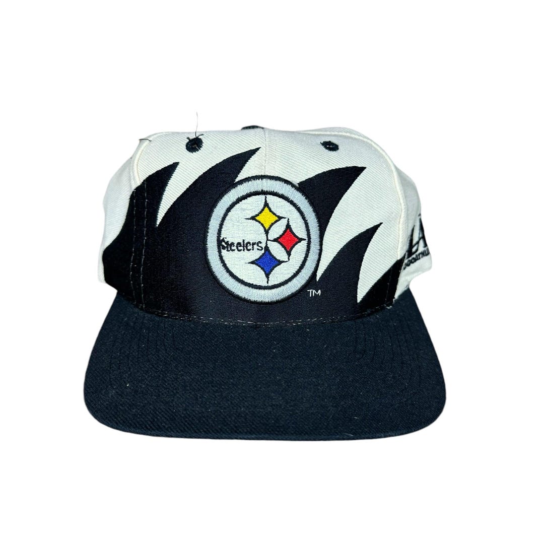 Vintage Pittsburgh Steelers Hat Shark Tooth Snapback - Etsy