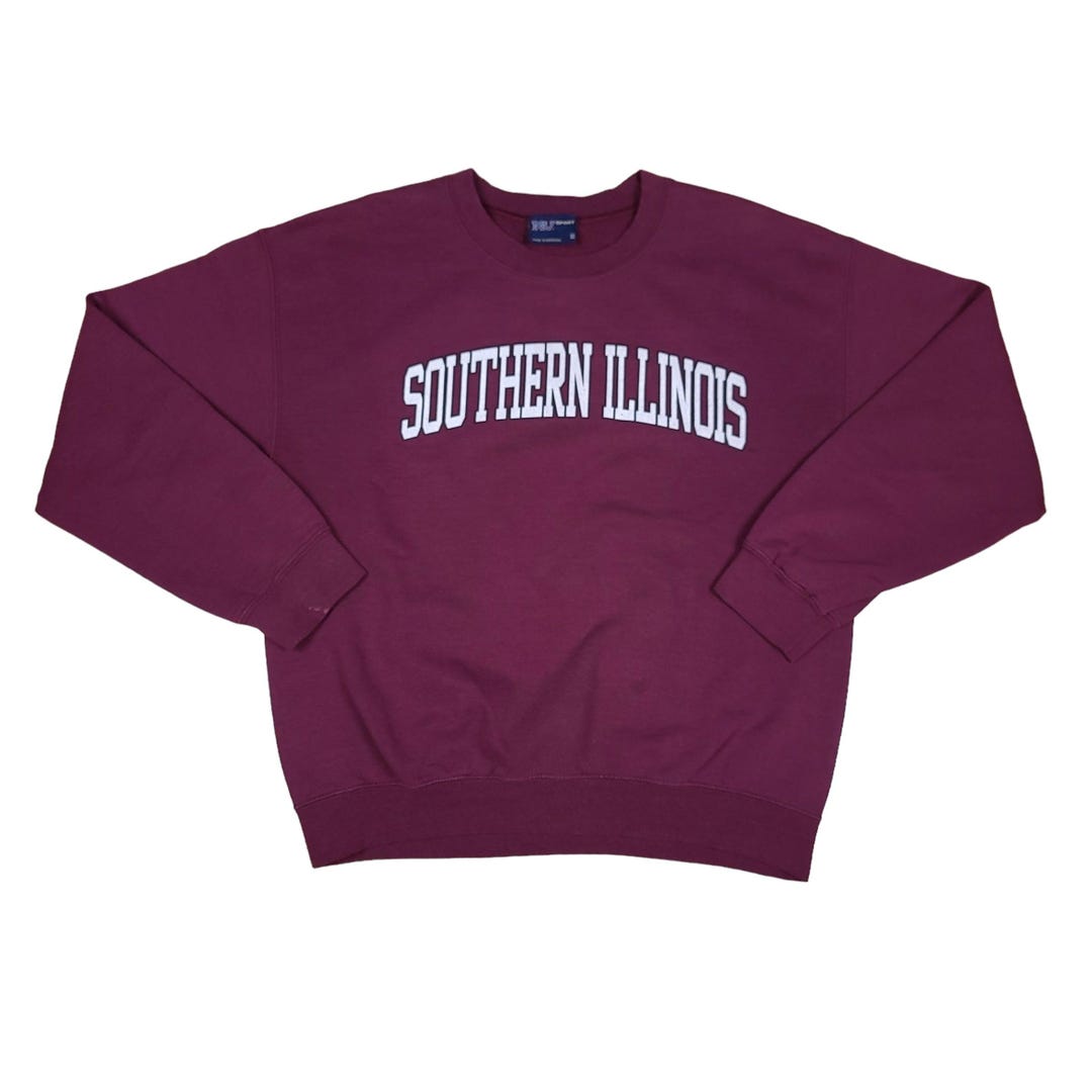 Vintage Southern Illinois University Sweatshirt Maroon Size Small - Etsy