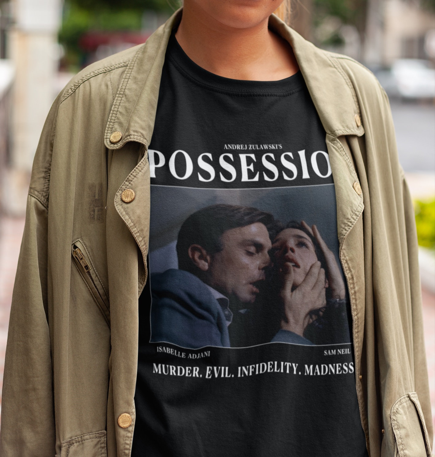 POSSESSION Vintage Movie Tee Shirt, Unisex, Cult Classic Horror Movie T ...