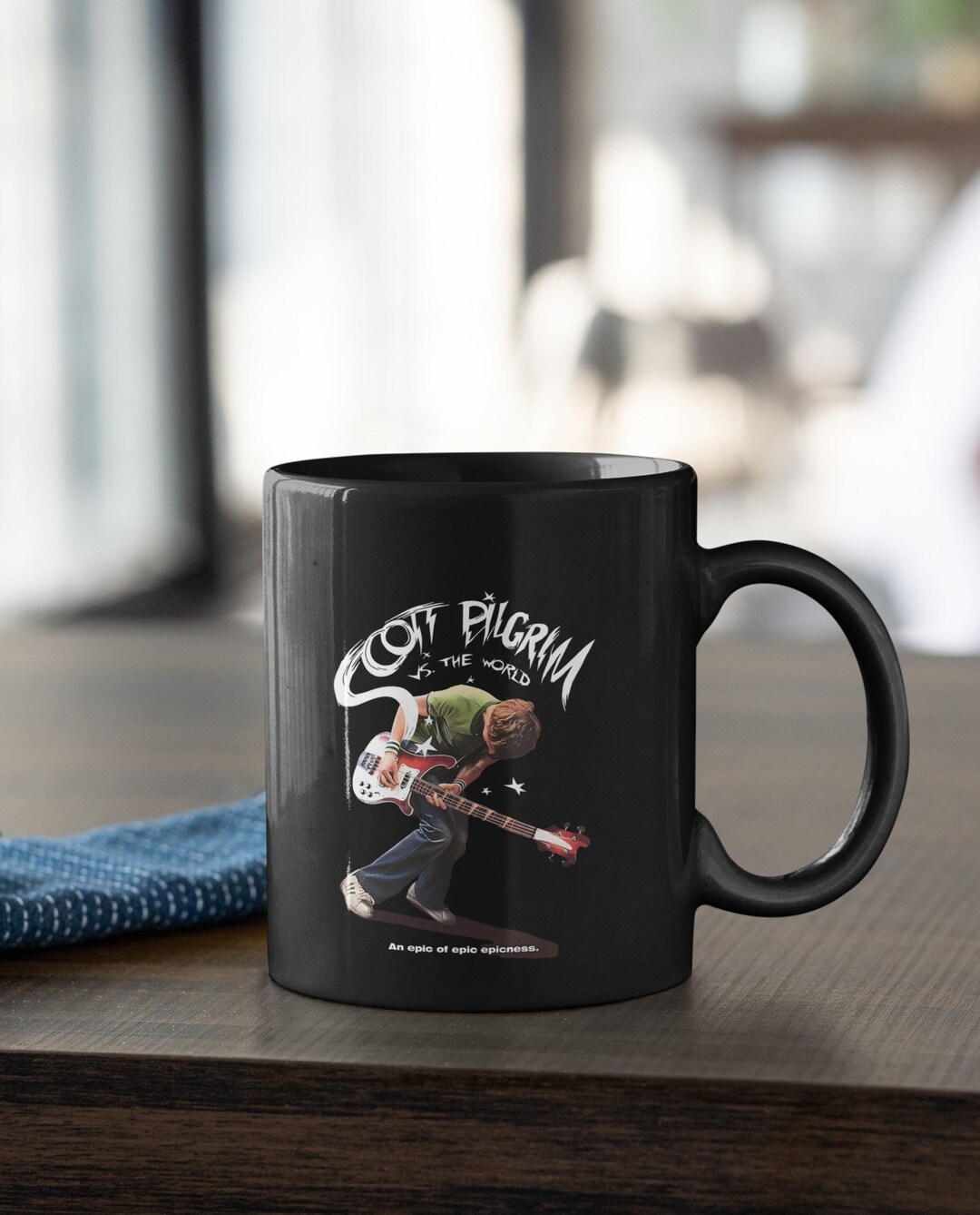 Scott Pilgrim Vs the World Movie Coffee Mug, 11oz Black Mug, Gift for ...