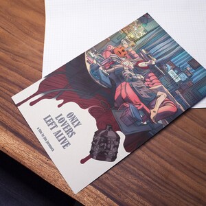 Only Lovers Left Alive Movie Poster, Housewarming Painting Gift, Movie ...