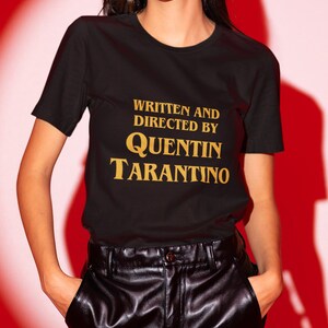 Gift for Tarantino Lovers, Quentin Tarantino Movie Crewneck T-shirt ...