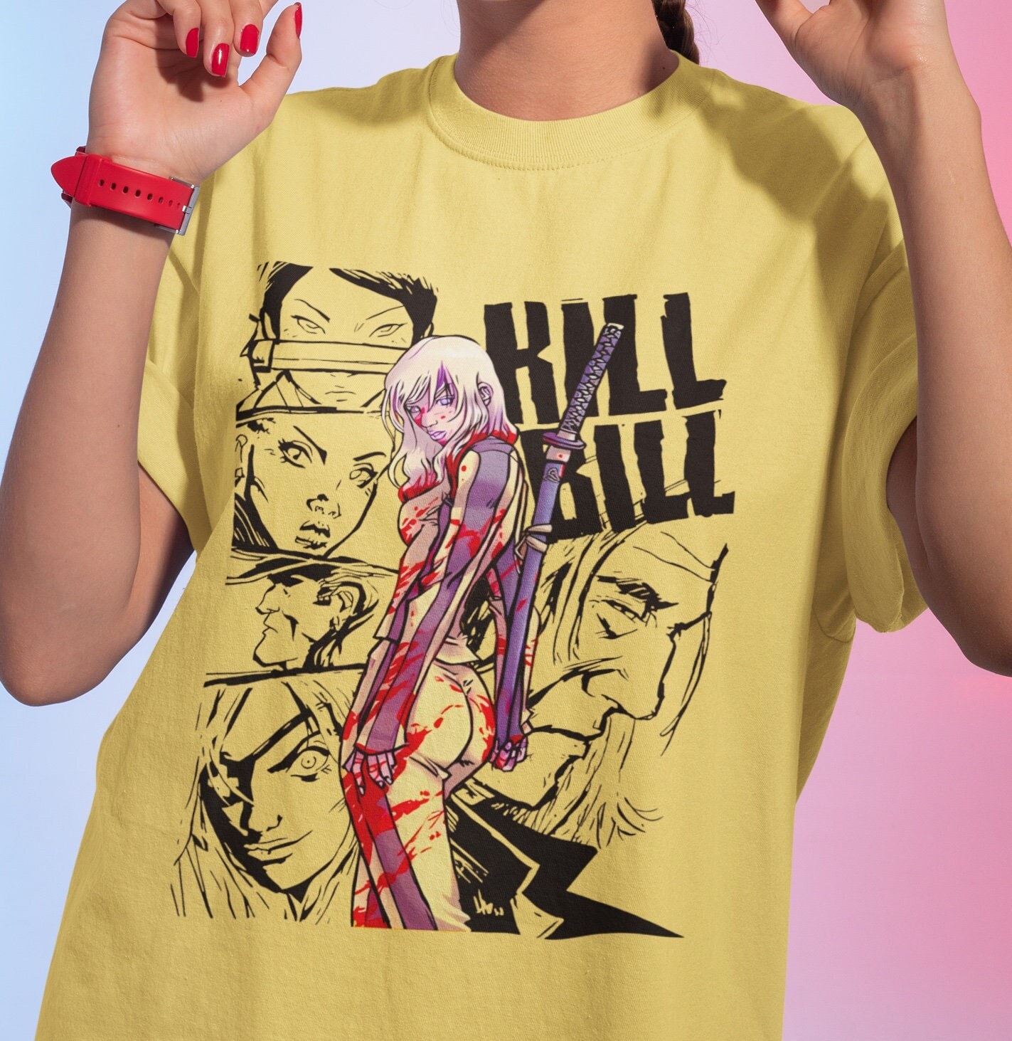 Kill Bill Movie Tee Shirt for Quentin Tarantino Fans, Unisex, Kill Bill ...