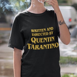 Gift for Tarantino Lovers, Quentin Tarantino Movie Crewneck T-shirt ...