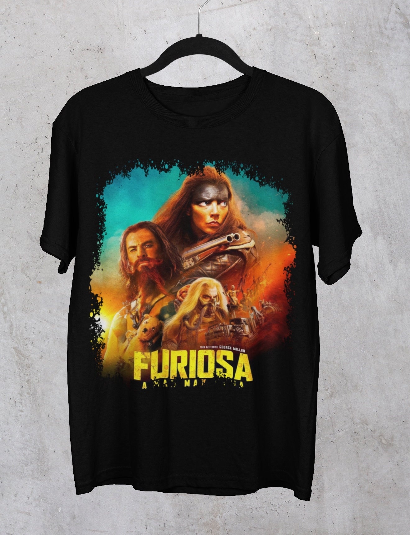 Furiosa Movie T-shirt, Unisex, Mad Max Fury Road, Vintage Movie Tee ...