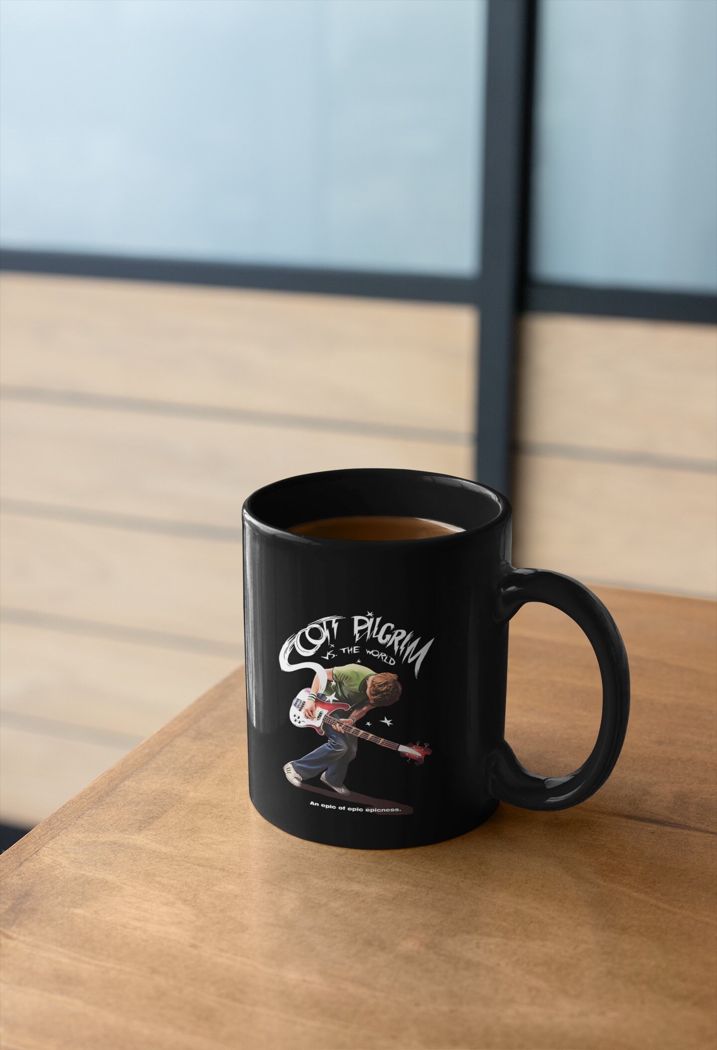 Scott Pilgrim Vs the World Movie Coffee Mug, 11oz Black Mug, Gift for ...