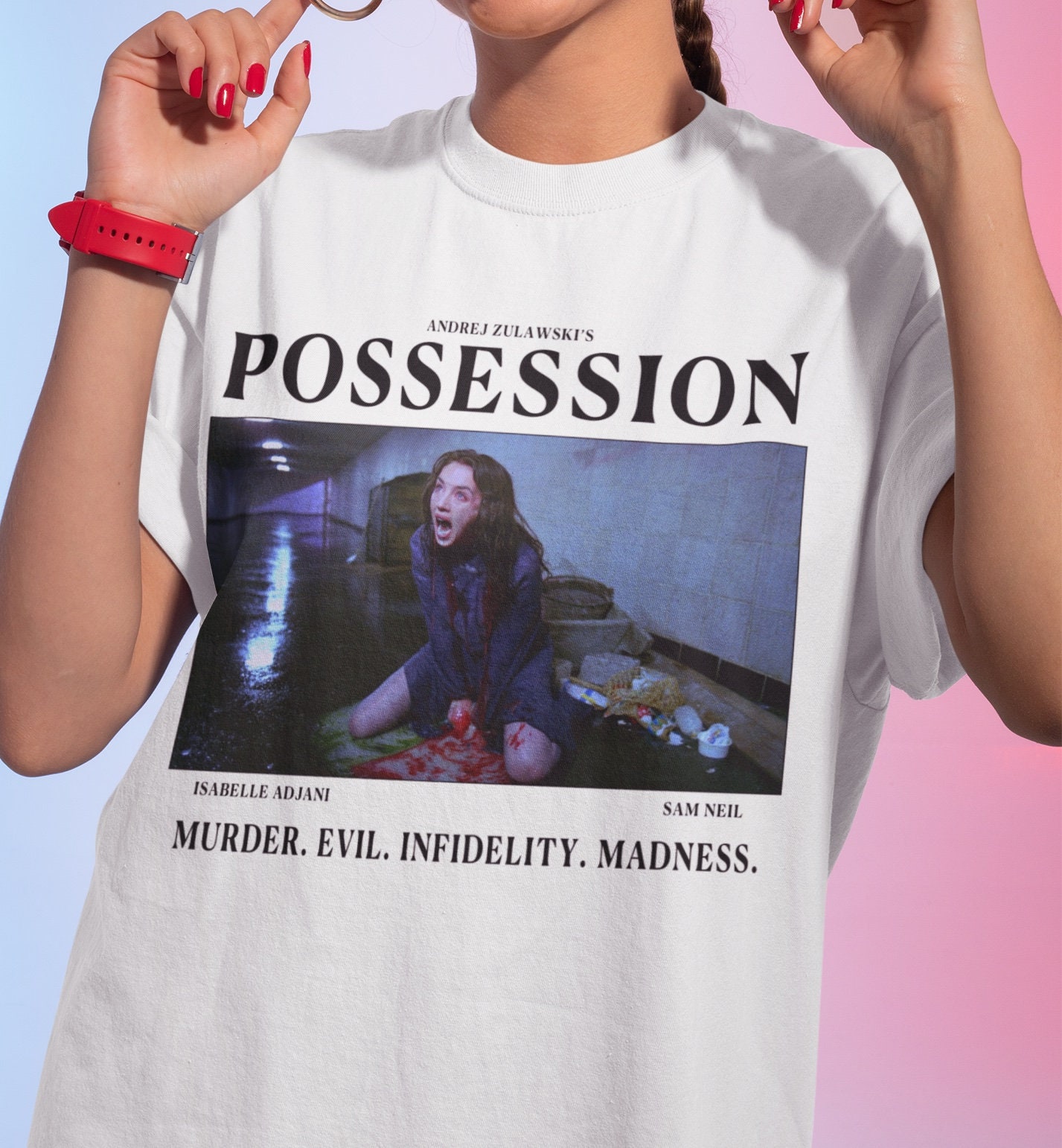 POSSESSION Vintage Movie Tee Shirt, Unisex, Cult Classic Horror Movie T ...