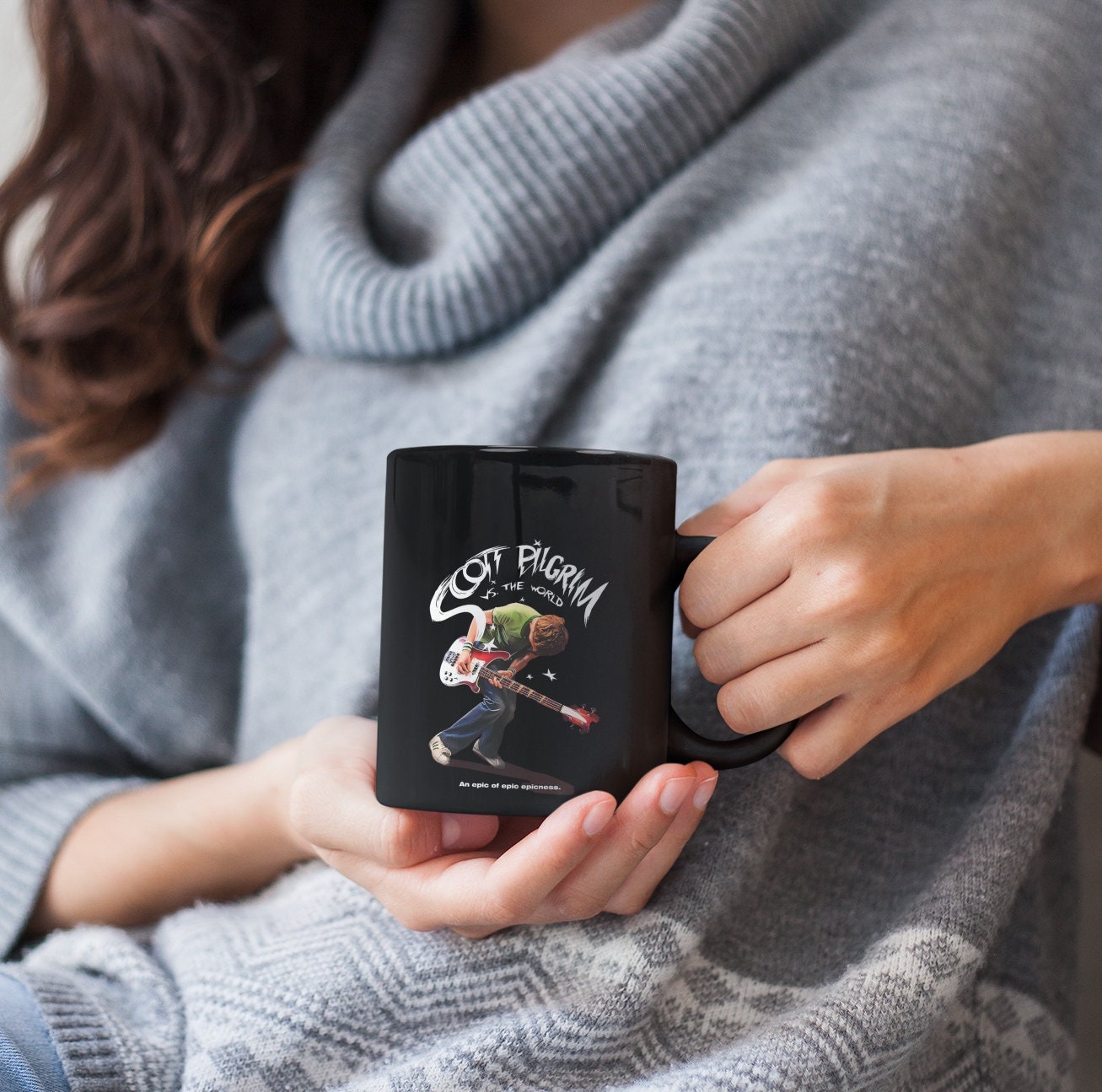 Scott Pilgrim Vs the World Movie Coffee Mug, 11oz Black Mug, Gift for ...