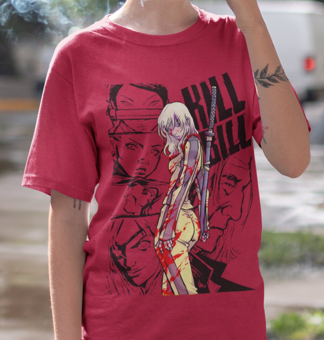 Kill Bill Movie Tee Shirt for Quentin Tarantino Fans, Unisex, Kill Bill ...