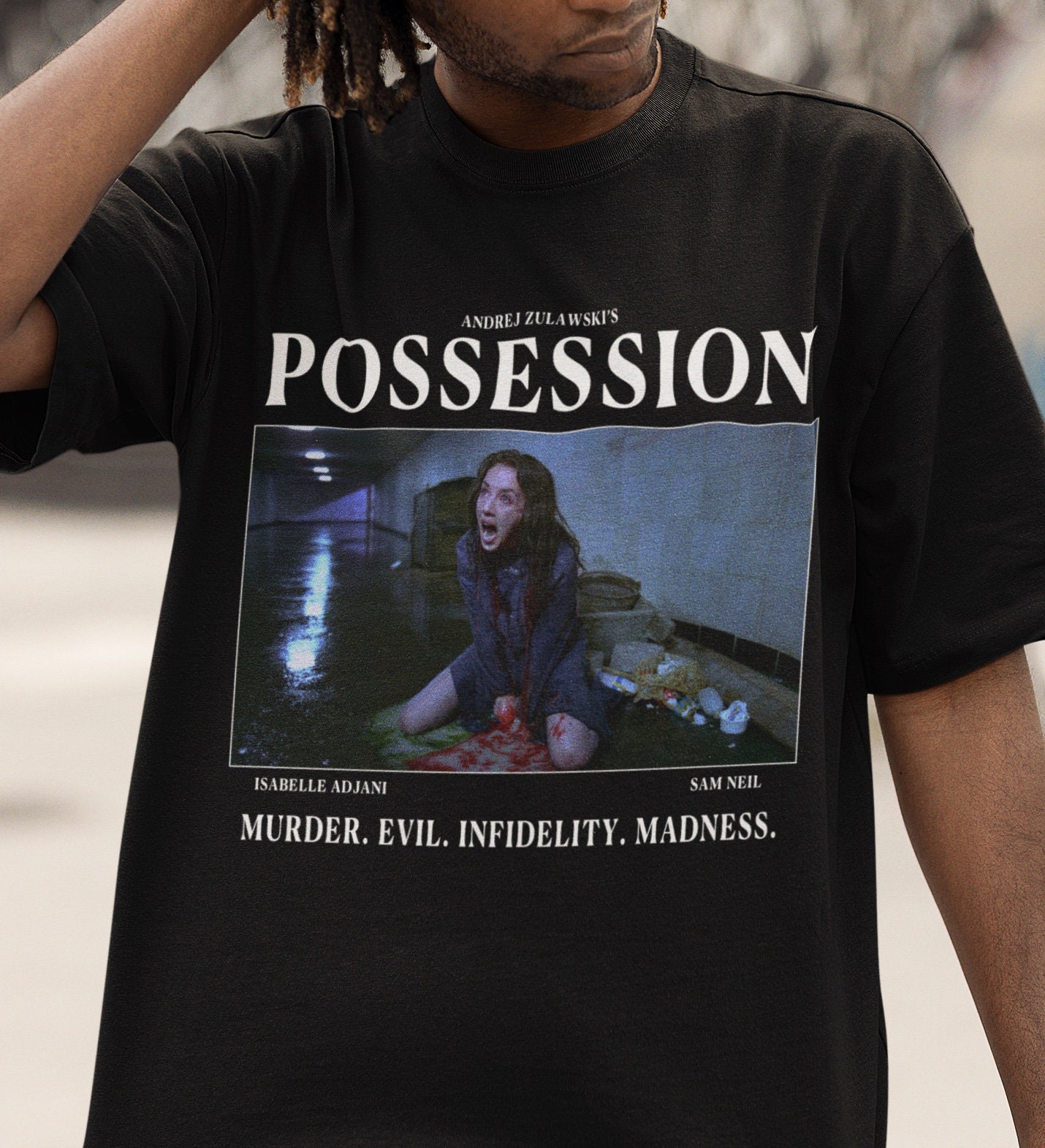 POSSESSION Vintage Movie Tee Shirt, Unisex, Cult Classic Horror Movie T ...
