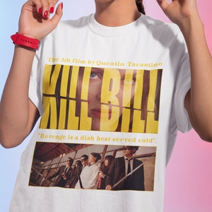 KILL BILL Movie Tee Shirt, Unisex, Gift for Quentin Tarantino Fans ...
