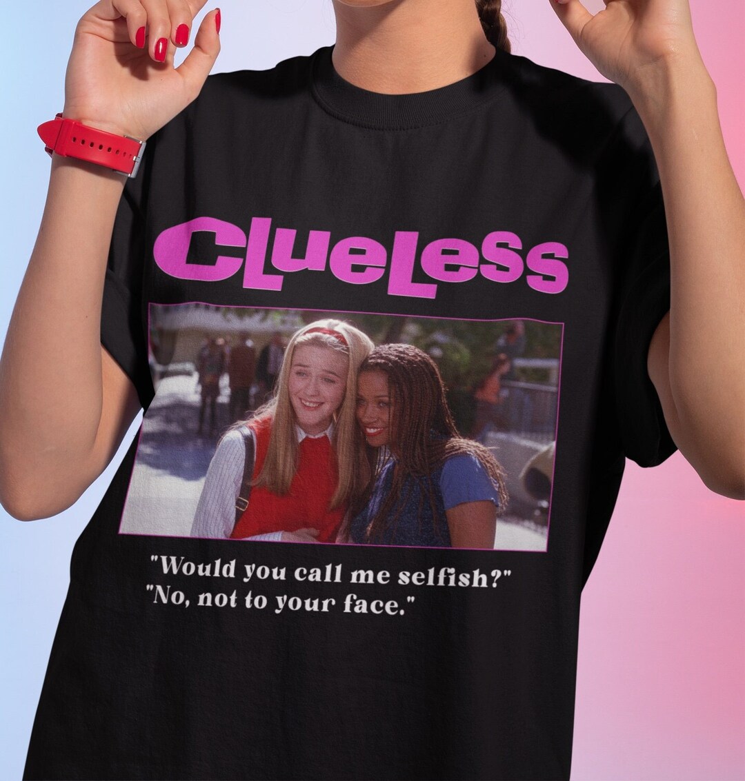 CLUELESS Vintage Retro Movie Tee Shirt Unisex, Beverly Hills High 90s ...