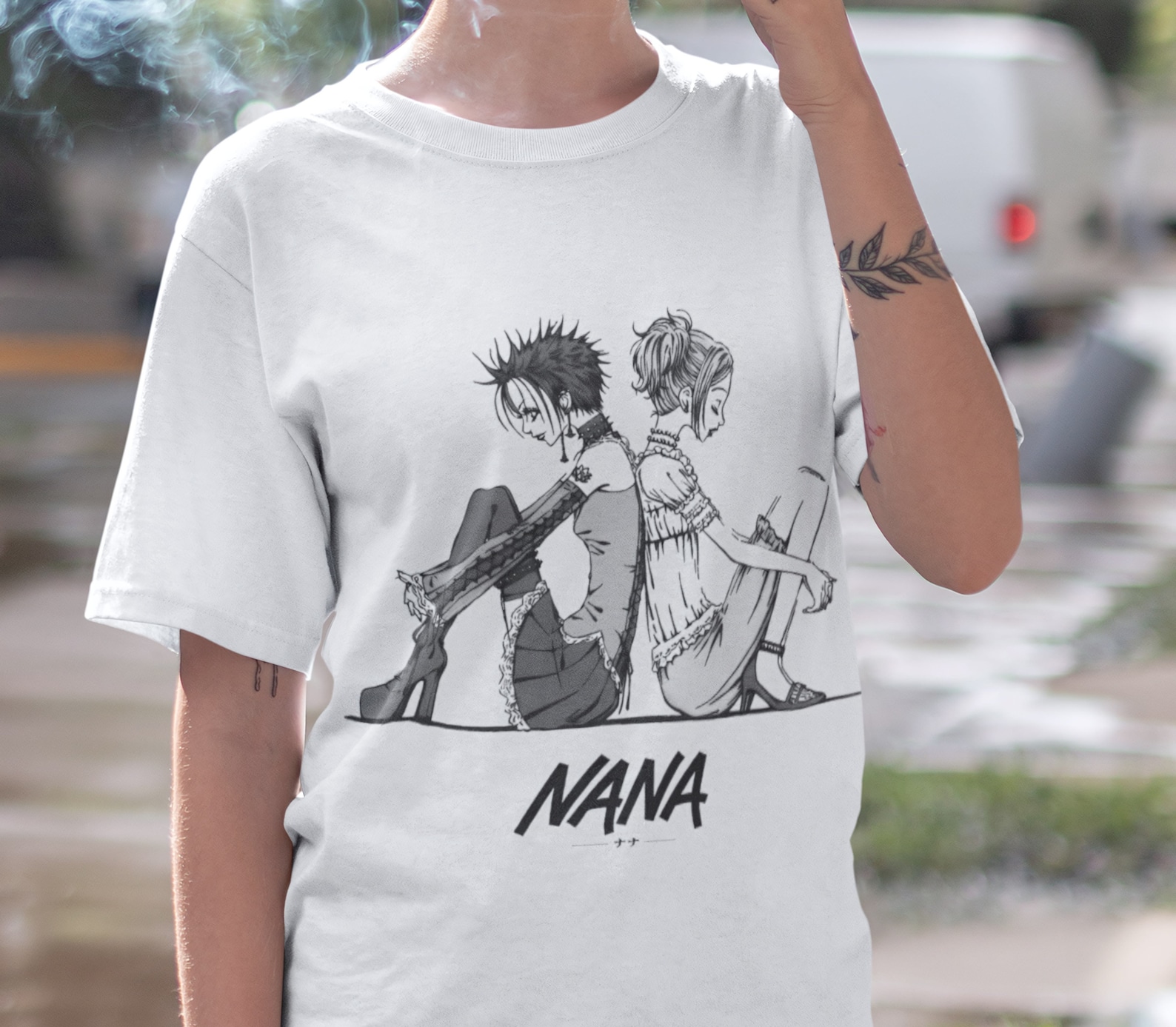 Nana Anime Crewneck Tee Shirt, Japanese Manga Comic T-shirt Gift, Nana ...