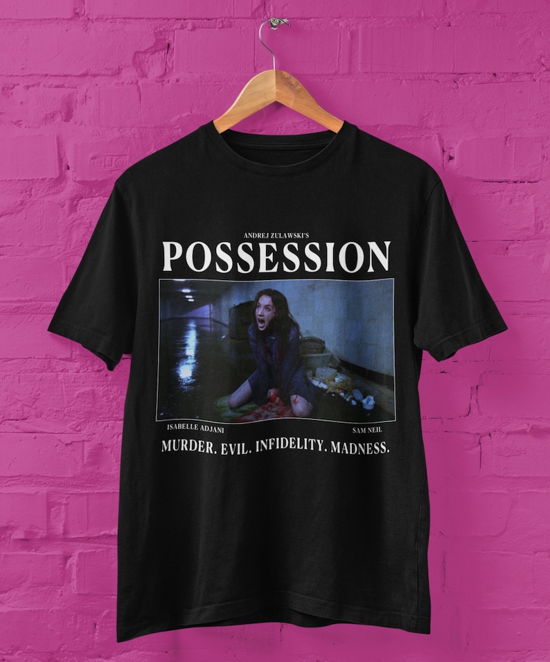 POSSESSION Vintage Movie Tee Shirt, Unisex, Cult Classic Horror Movie T ...
