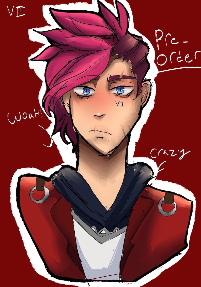 PREORDER VI Sticker - Etsy