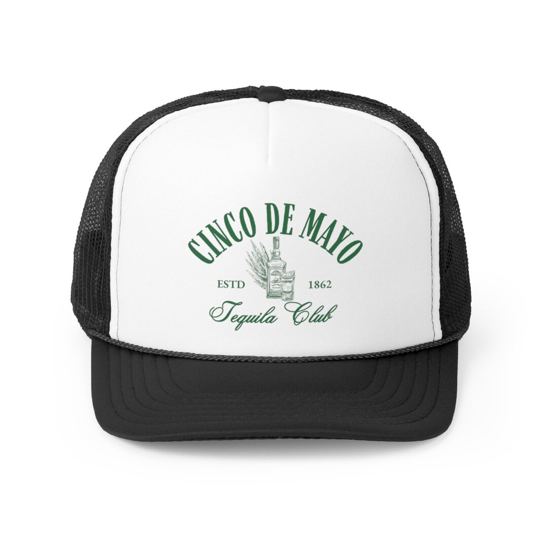 Cinco De Mayo Trucker Hat, Tequila Social Club Snapback Hat, 5 De Mayo ...