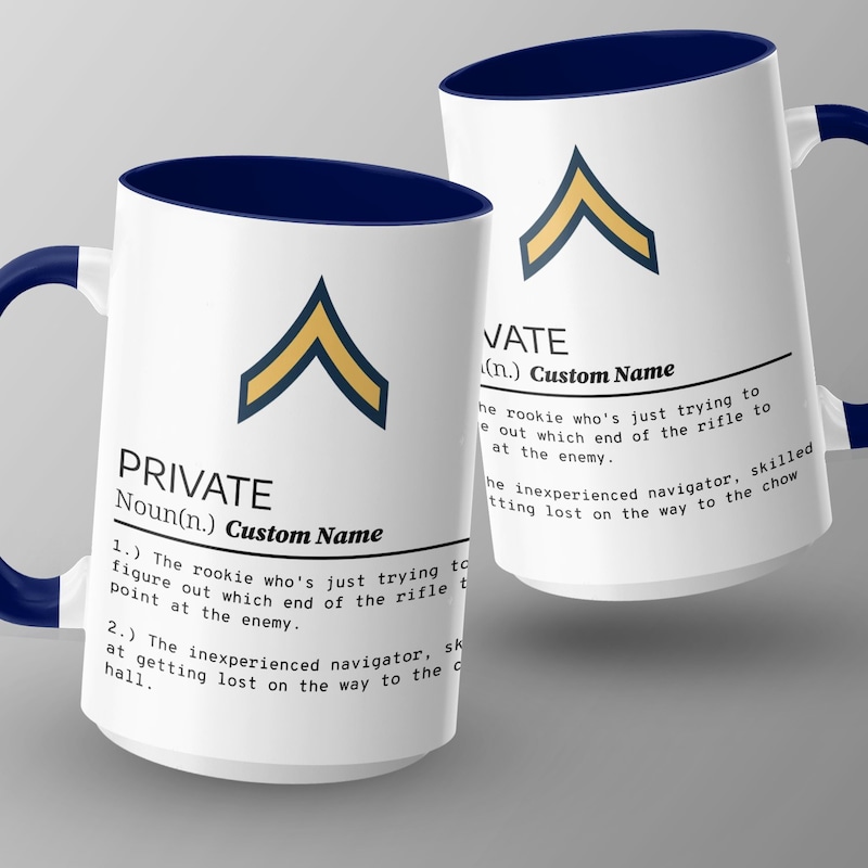 Military Coffee Mug - Etsy