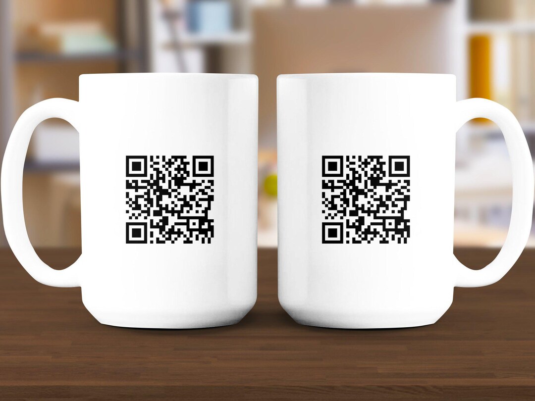 This Meeting Makes Me Want to Drink QR Code, QR Code Mug, Get to the ...