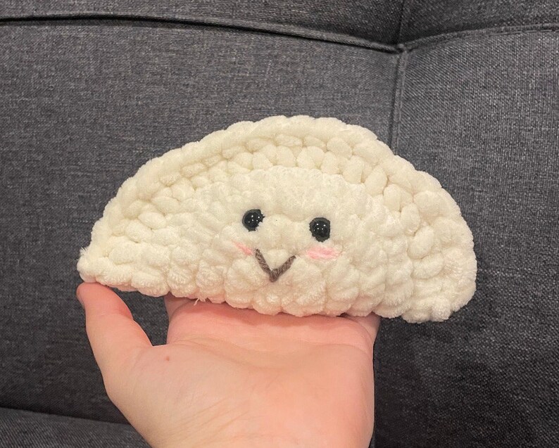 Cute Mini and Big Crochet Pierogi / Dumpling Pdf Pattern (PDF ONLY ...