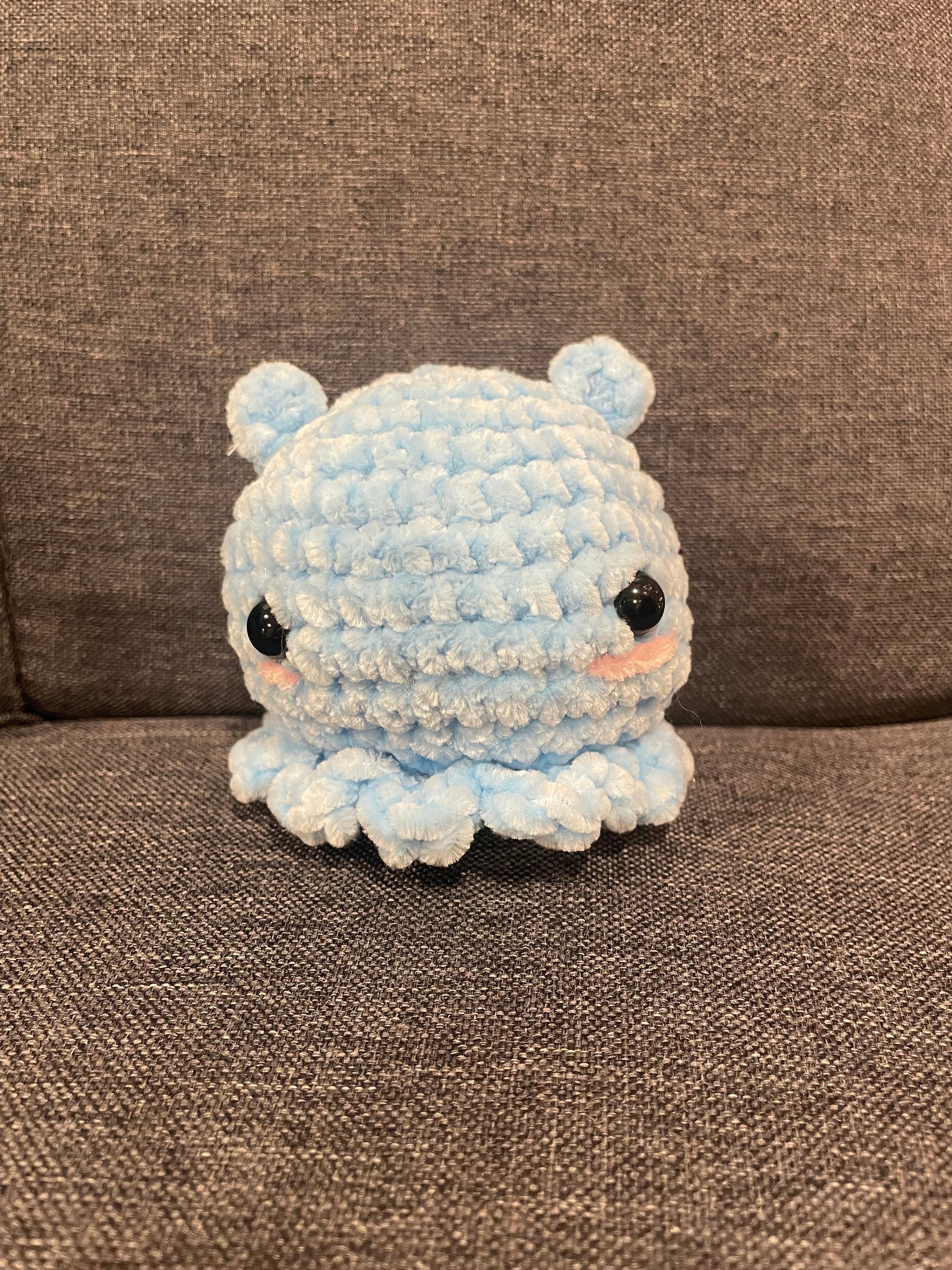 Cute Flapjack Octopus Mini Crochet Plush - Etsy