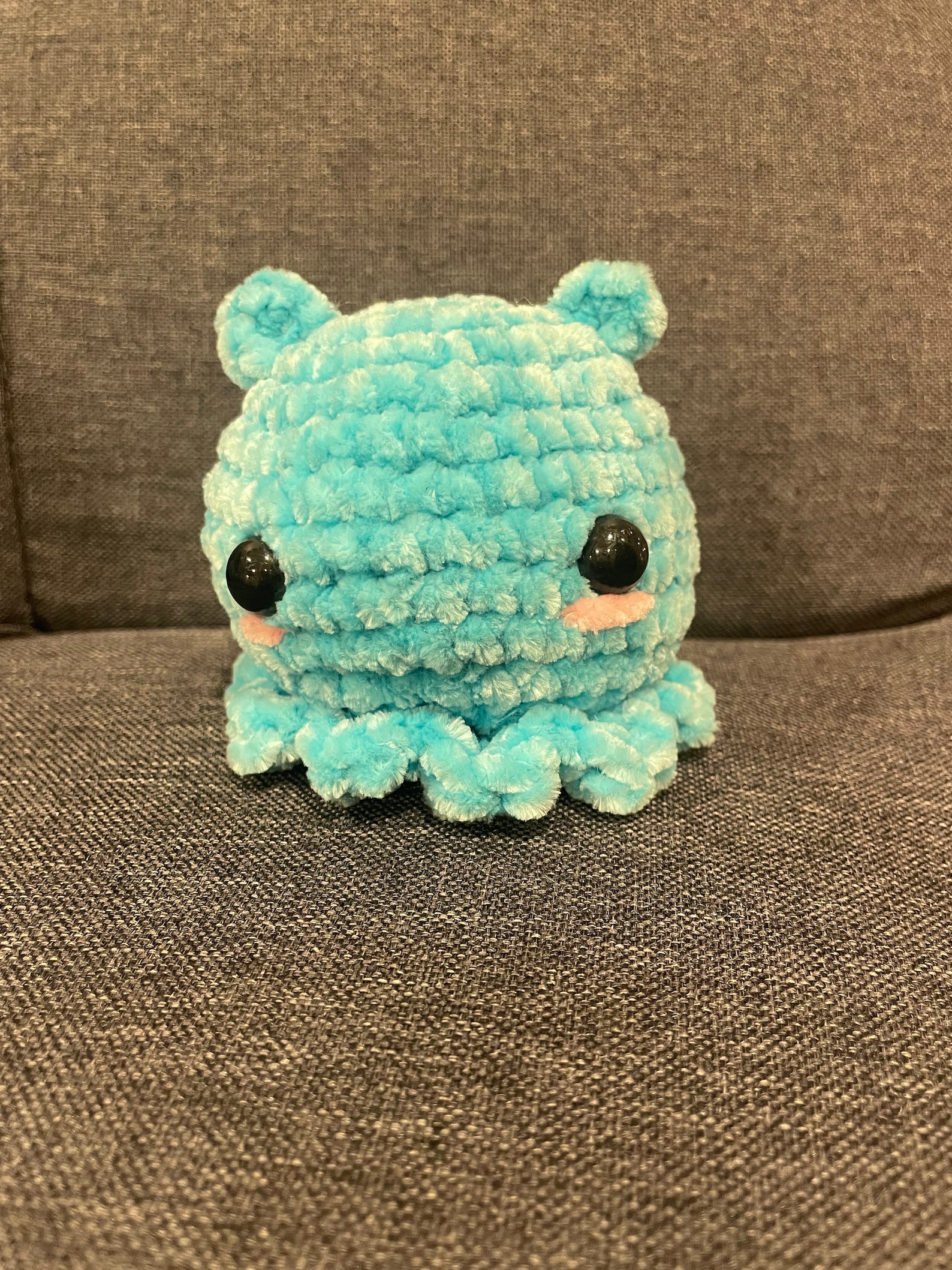 Cute Flapjack Octopus Mini Crochet Plush - Etsy