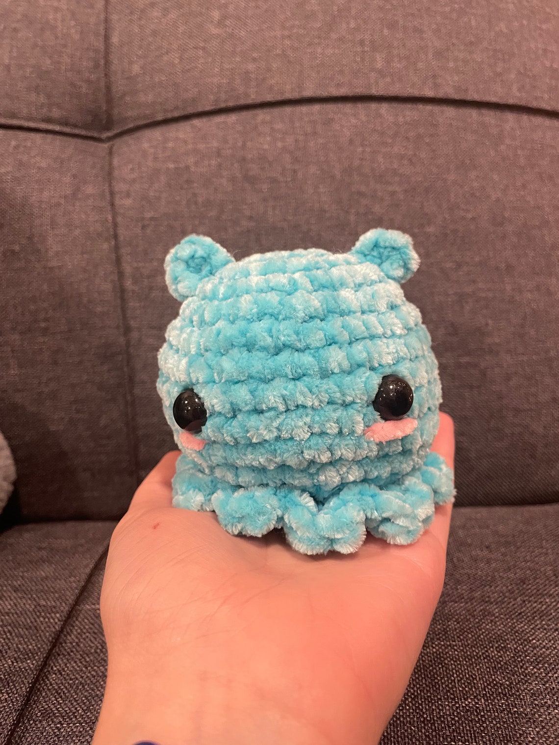 Cute Flapjack Octopus Mini Crochet Plush - Etsy