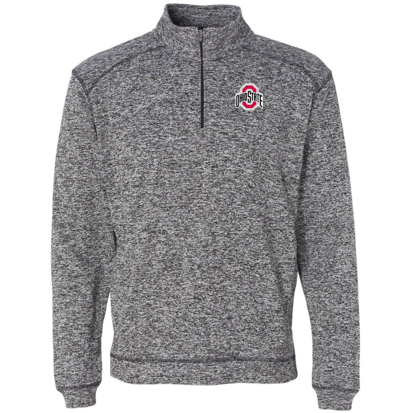 Ohio State University Fleck Quarter Zip Pullover - Etsy