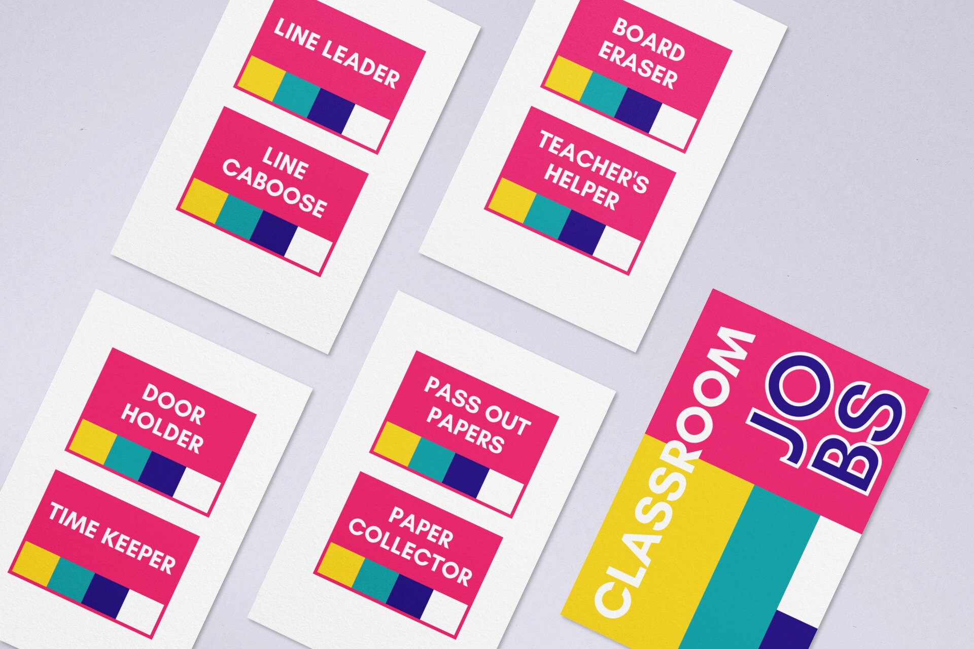 90s Classroom Decor Set Retro Classroom Decor Printable Canva Templates ...