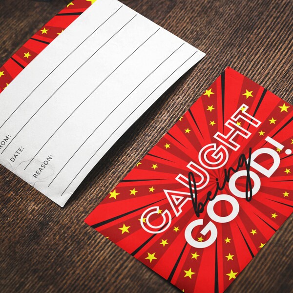 Caught Being Good - Etsy