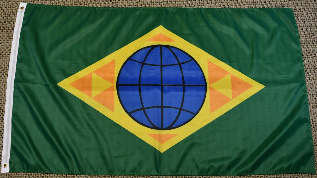 Earth Federation Flag 3ft X 5ft - Etsy