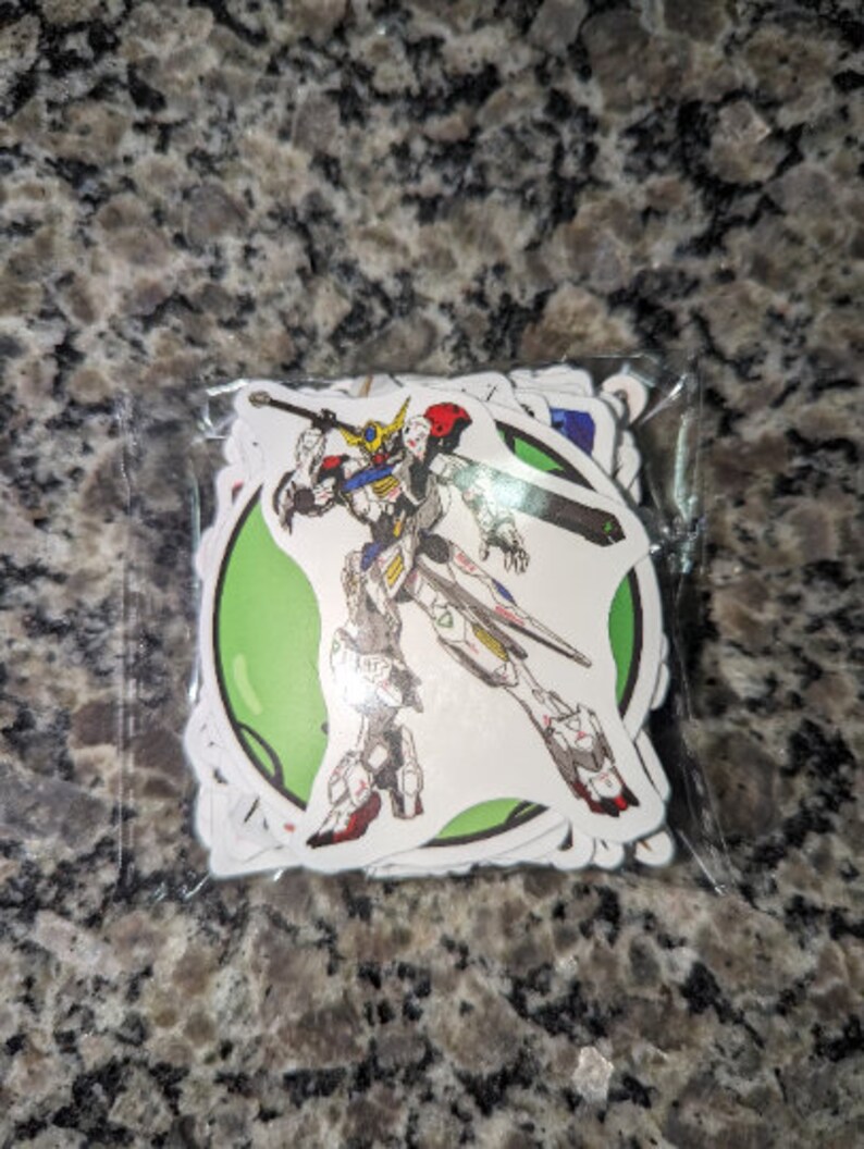 Gundam Stickers 100pcs Waterproof Random Pack - Etsy
