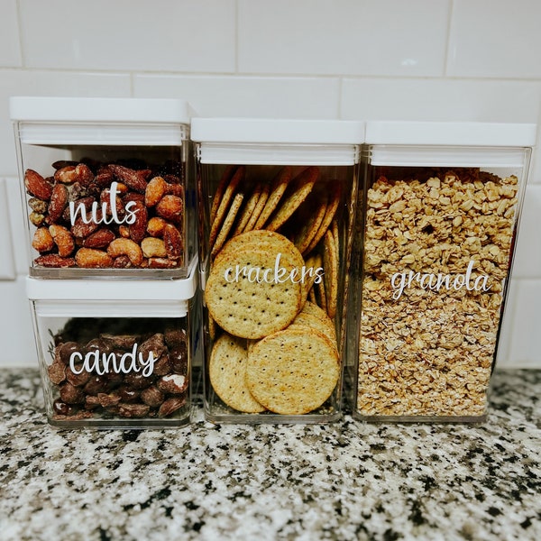 Custom Pantry Labels - Etsy
