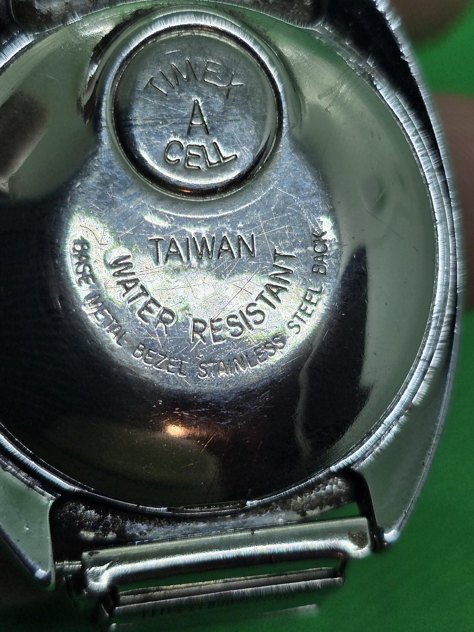 Men's Timex A Cell Electric Vintage Watch W/stainless Steel Band - Etsy