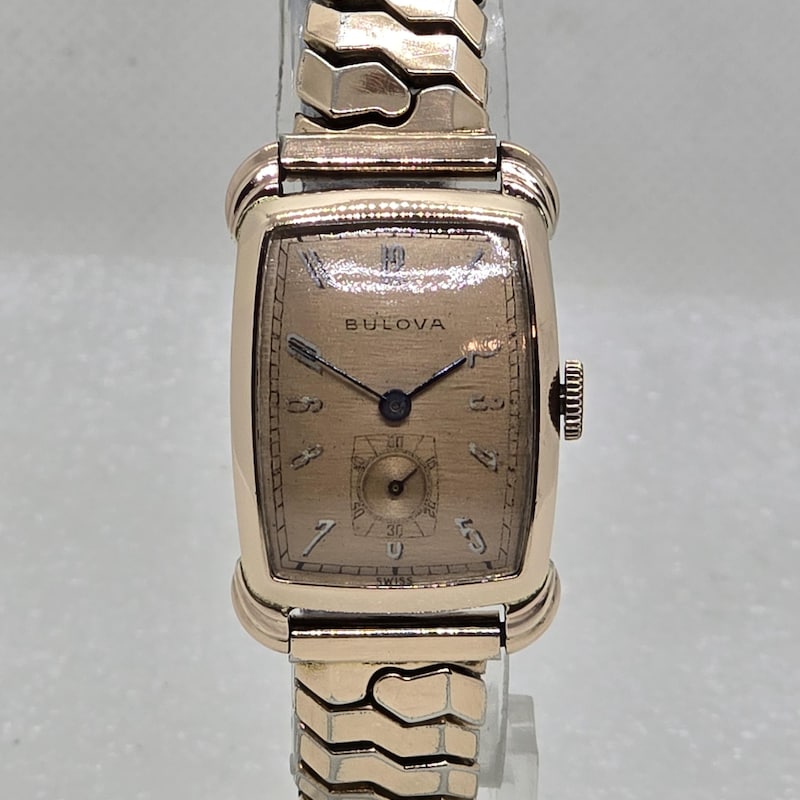 Mens Bulova Tank Watch - Etsy