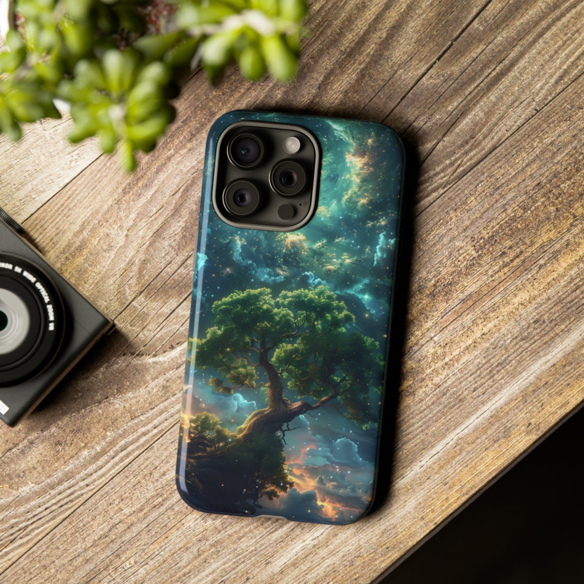 Mystical Tree iPhone Case, Starlight Phone Cover, Universe Case Fit for ...