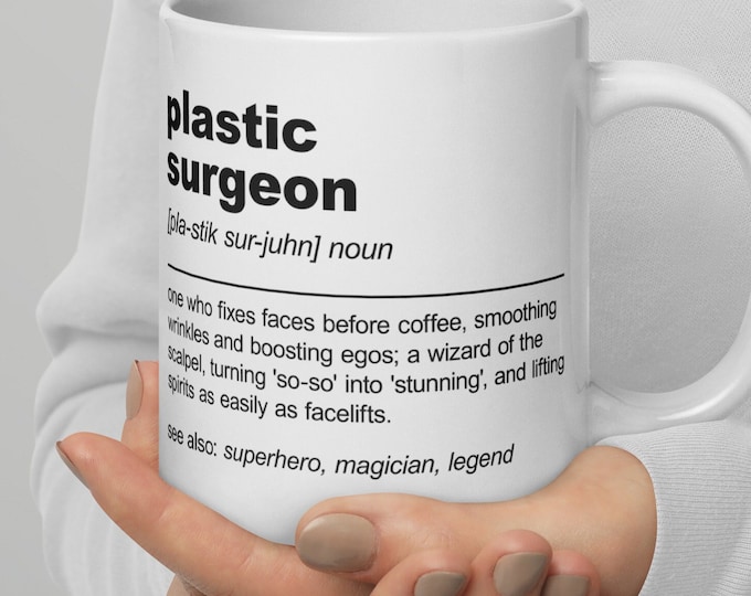 Personalized Plastic Surgery Graduate Mug, Plastic Surgery Graduation ...