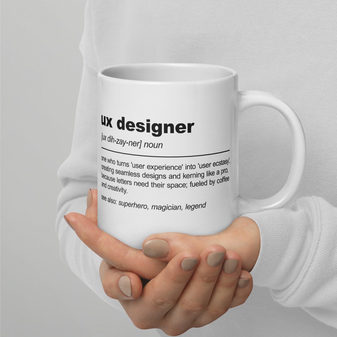 Funny Ux Designer Definition Mug, Ux Designer Gift, Gift for Ux ...