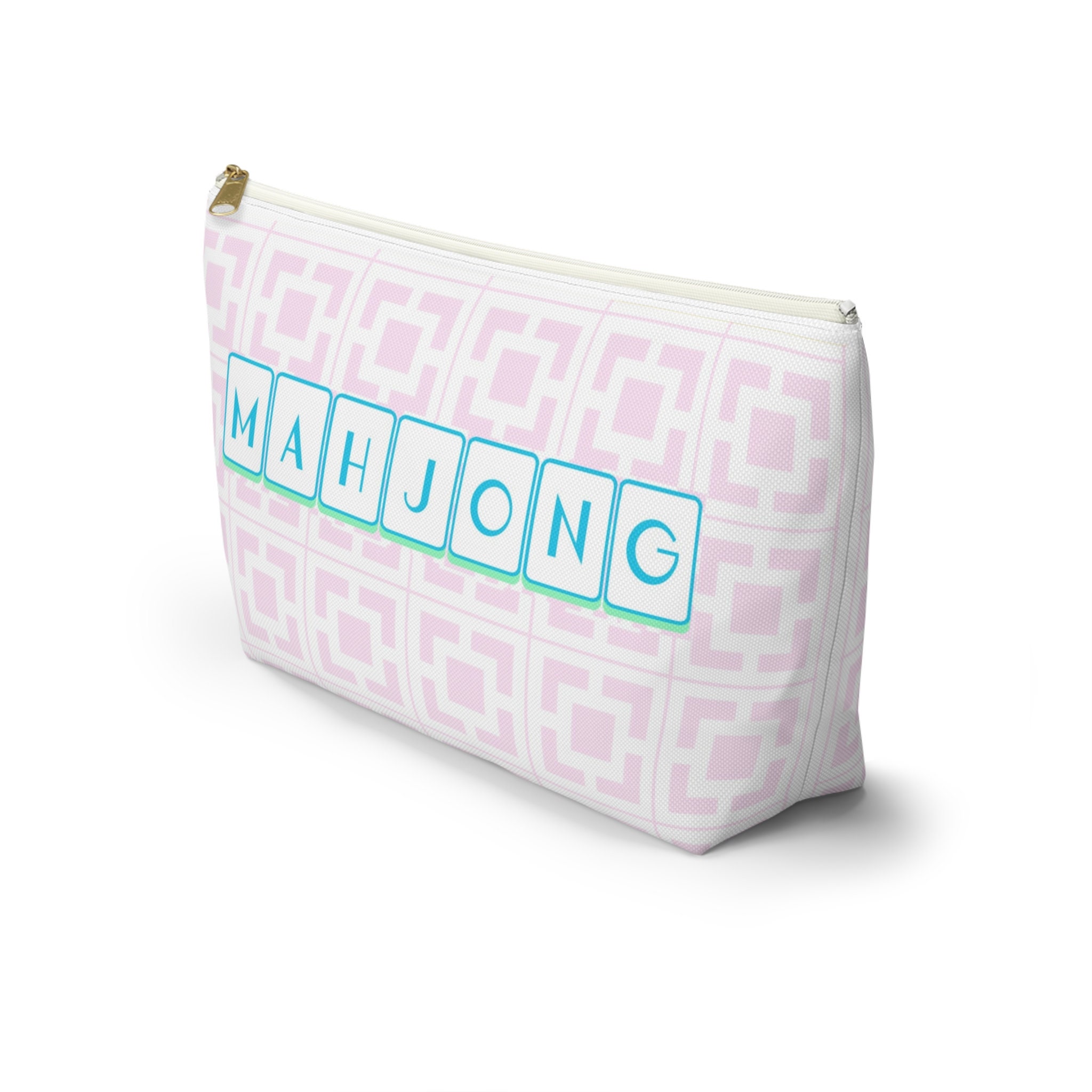 Mahjong Tile Bag, Pink Mahjong Pouch, Mah Jong Purse, Mahjongg Gifts ...