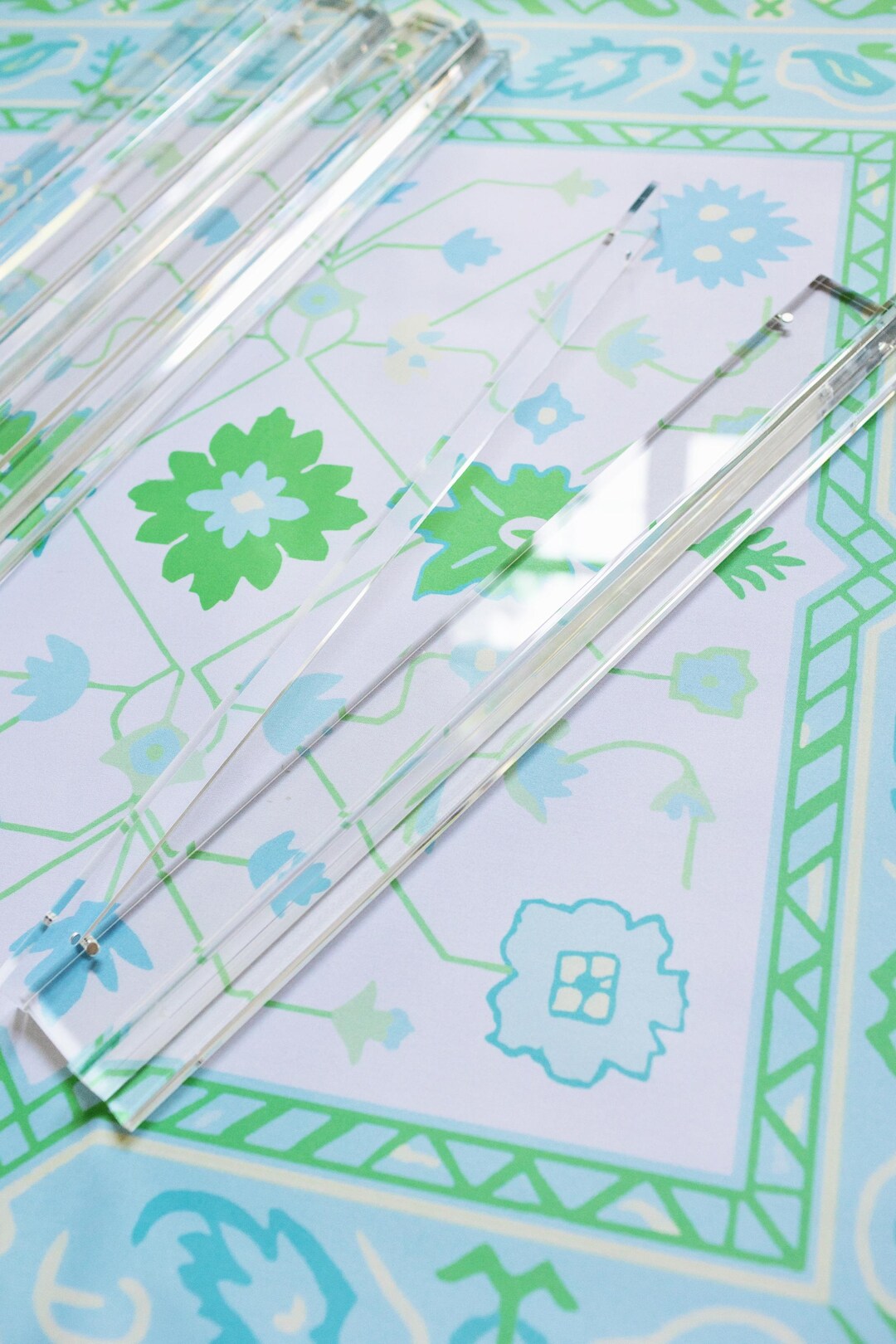 Transparent Lucite Acrylic Racks- 19 Inch-set of 4 - Etsy