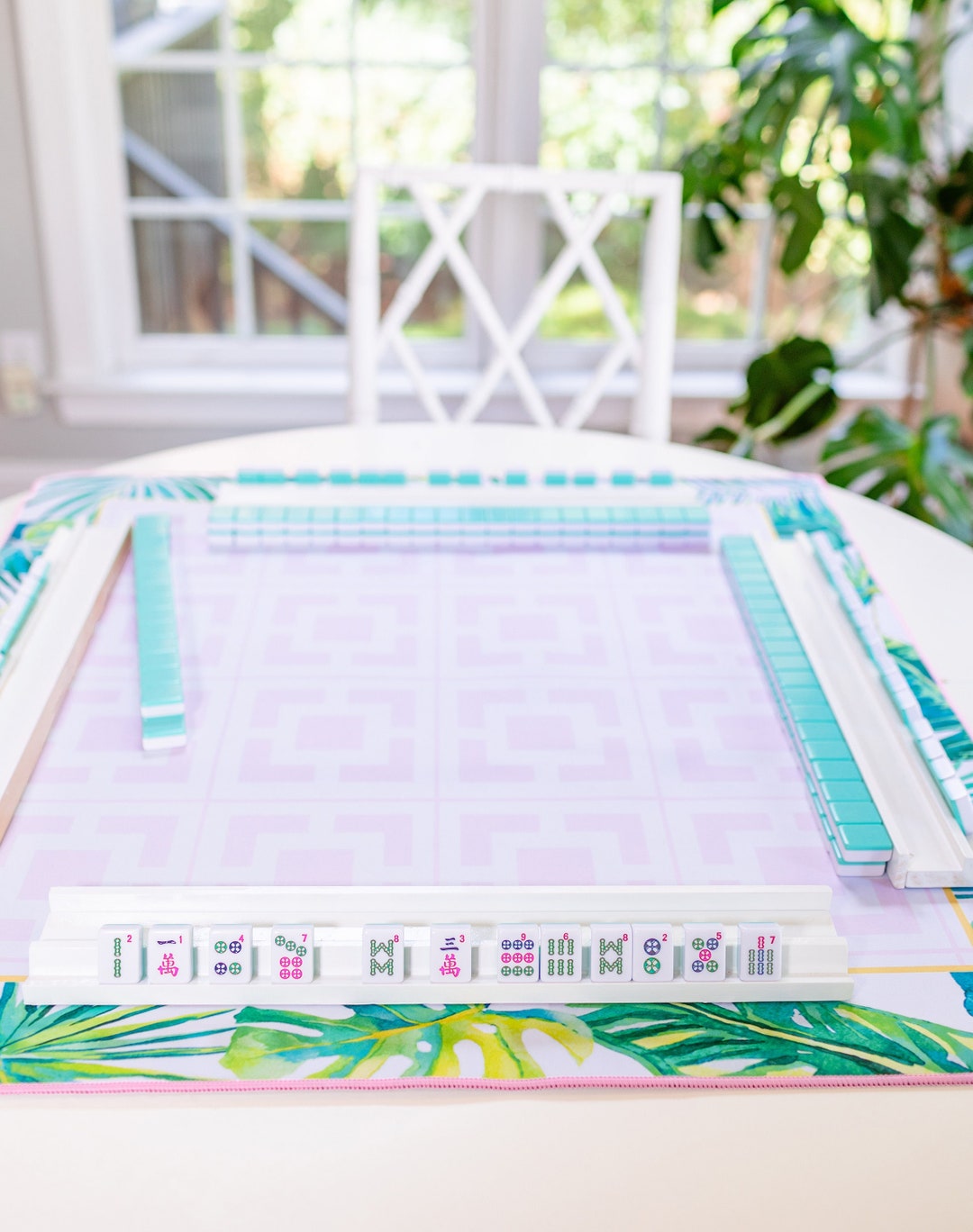 Palm Springs Mahjong Mat, Neoprene Mahjong Mat in Palm Springs,mid ...