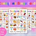 Candyland Bingo, Candy Theme Game, 20 Bingo Cards, Kids Candy Game ...