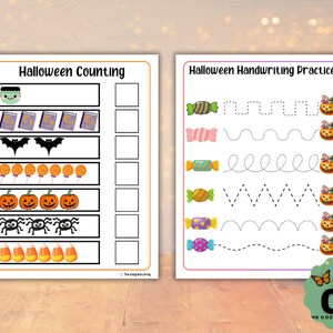 Halloween Preschool Packet, Halloween Preschool Printable, Homeschool ...