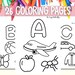 26 Printable Alphabet Coloring Pages, ABC Worksheets for Kids ...