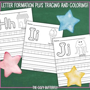 Handwriting Practice Sheets for Kids, Letter Formation Practice ...